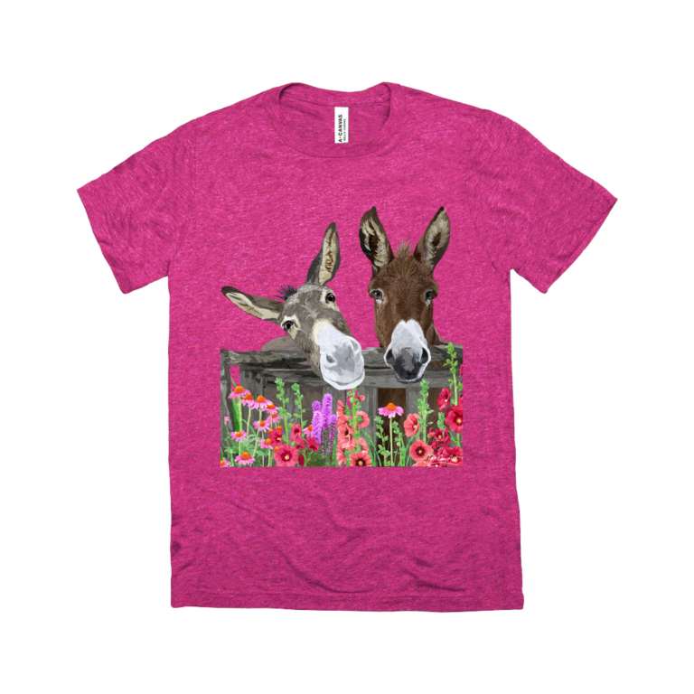Donkeys T-Shirts – Two Can Art